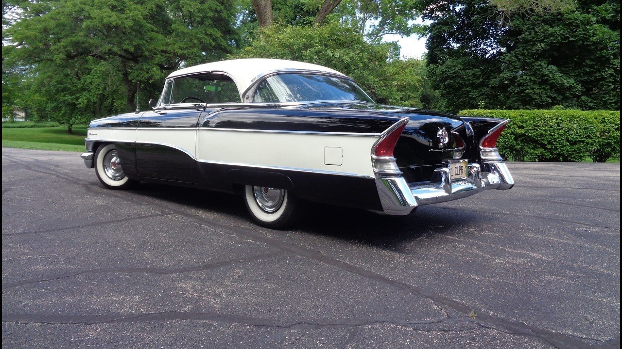 A 1956 Packard Clipper emerges