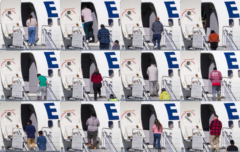 Twice a week, ICE apparently flies detained people out of Salt Lake ...