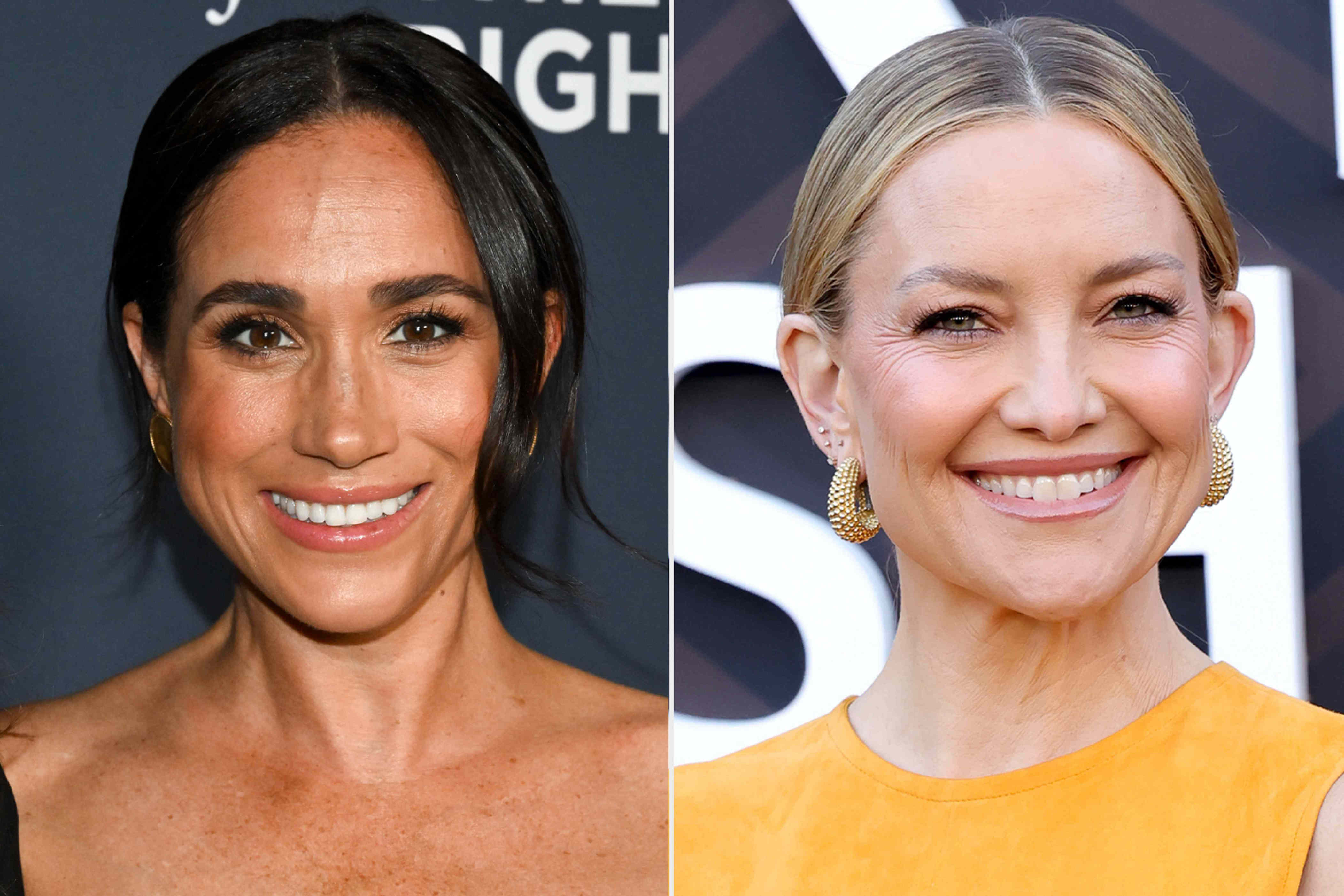 Kate Hudson and Meghan Markle are both wearing this crisp and classic ...