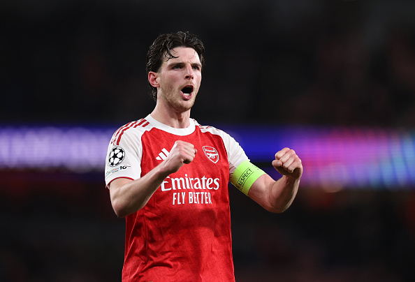 Declan Rice names the best player he’s played with at Arsenal