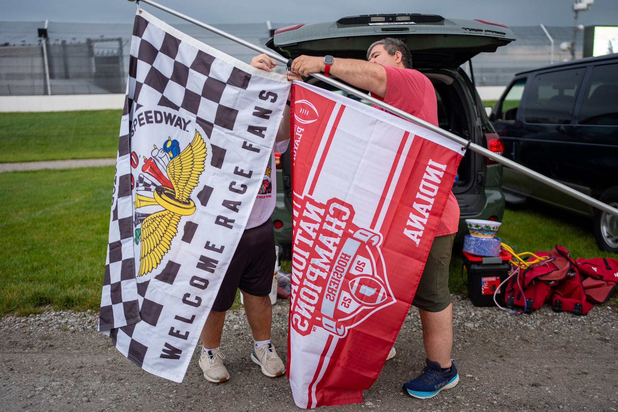 Indianapolis 500 traffic, parking near Indianapolis Motor Speedway reaction