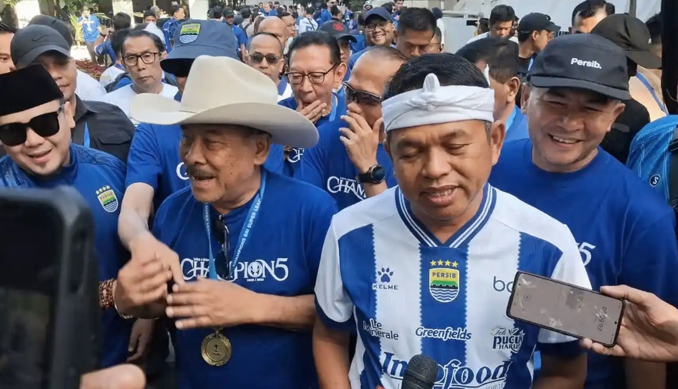 Juara tanpa bantuan pemerintah, Dedi Mulyadi: Persib profesional sejati!