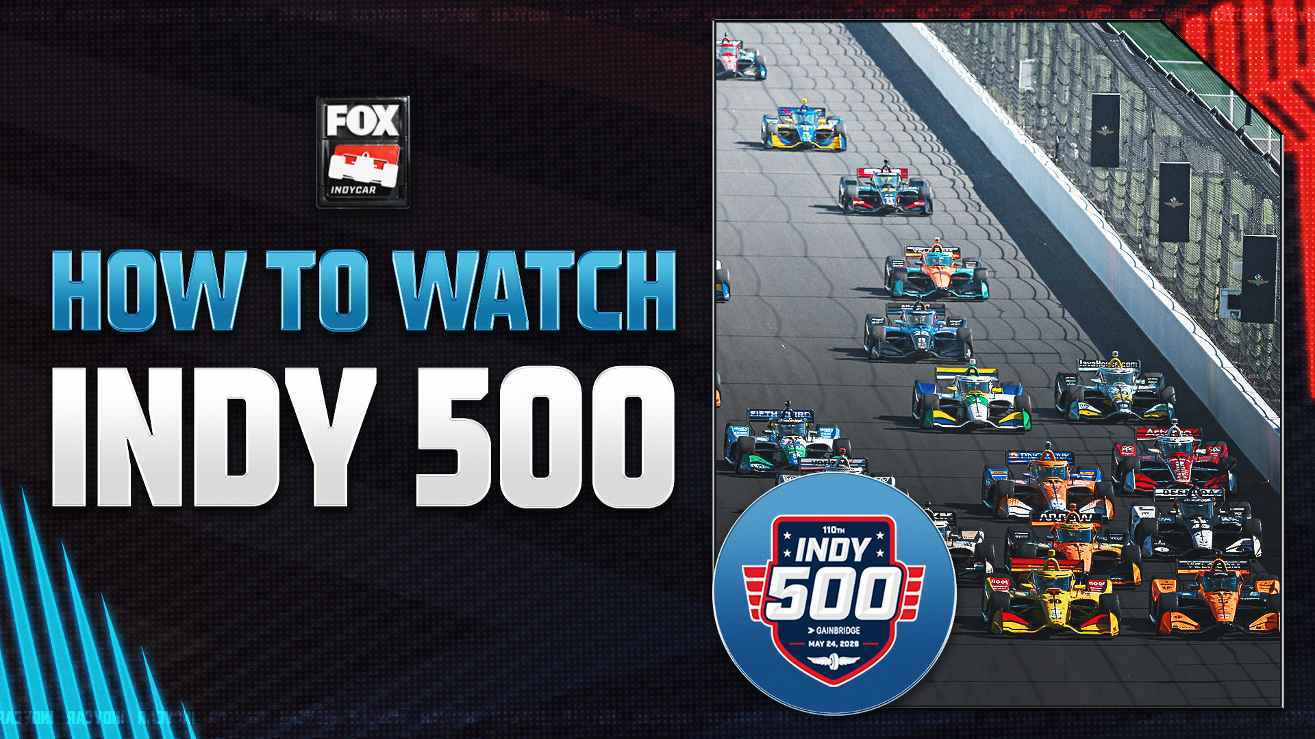 How to watch 2026 Indy 500 race: Start time, date, TV channel, streaming