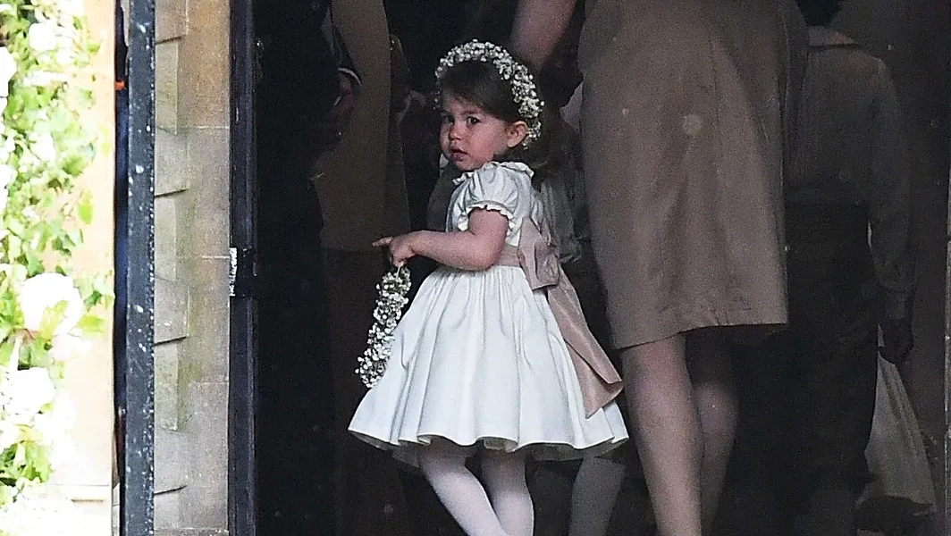 Princess Charlotte's blue nail polish sparks online backlash