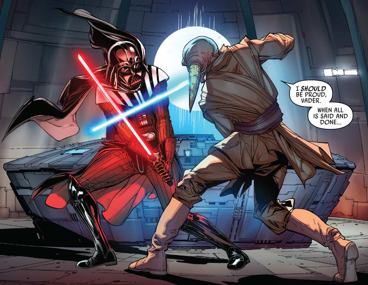 Darth Vader's life between episodes III and IV