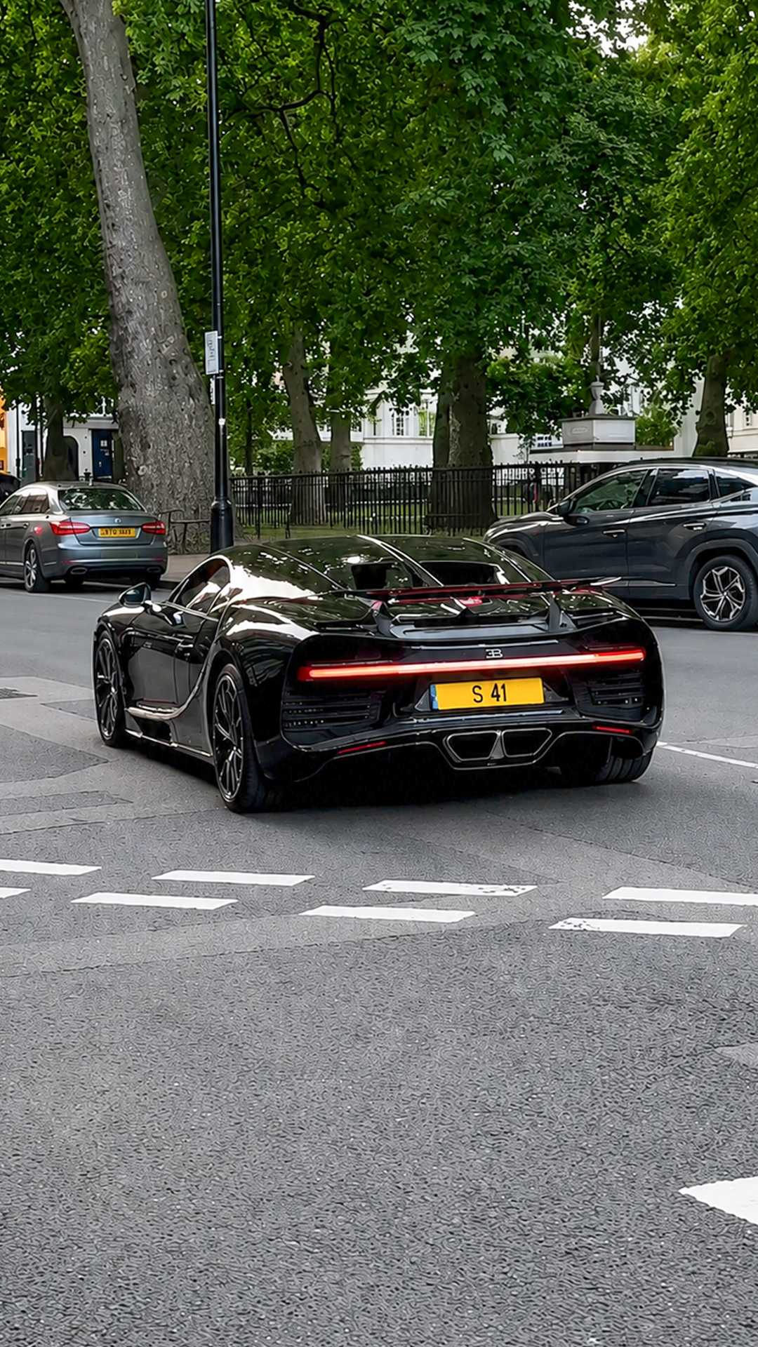 Bugatti Chiron adding hypercar character to urban streets