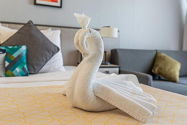 Inside the secret art of hotel towel twisting: Artist reveals how she ...