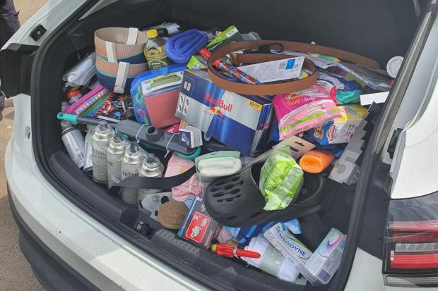 Two arrested in separate shoplifting incidents