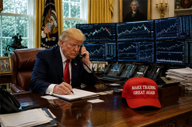 Vlk z Bílého domu: Trump stíhá desítky obchodů denně a berňák na něj nemůže