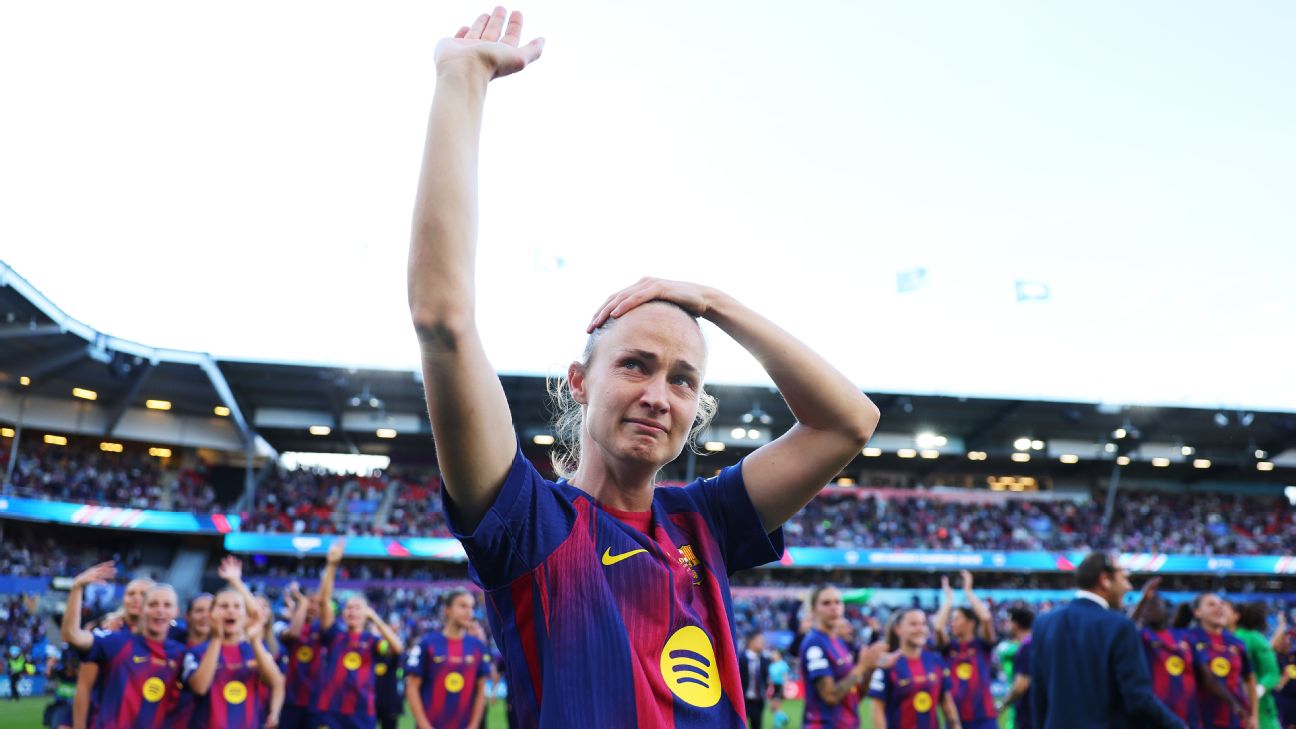 Caroline Graham Hansen hits back at Barcelona critics after UWCL victory