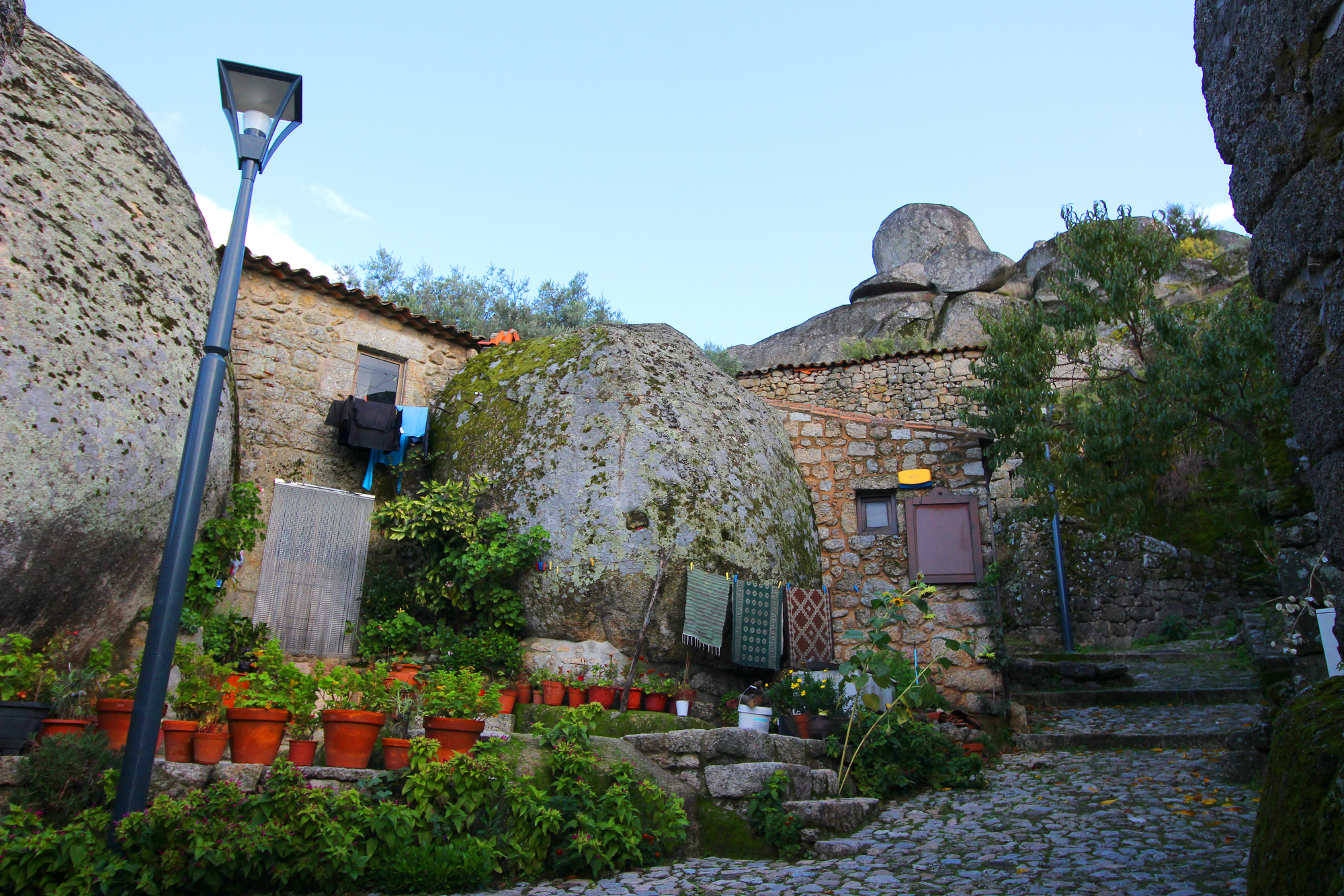 15 villages with cobblestone everywhere