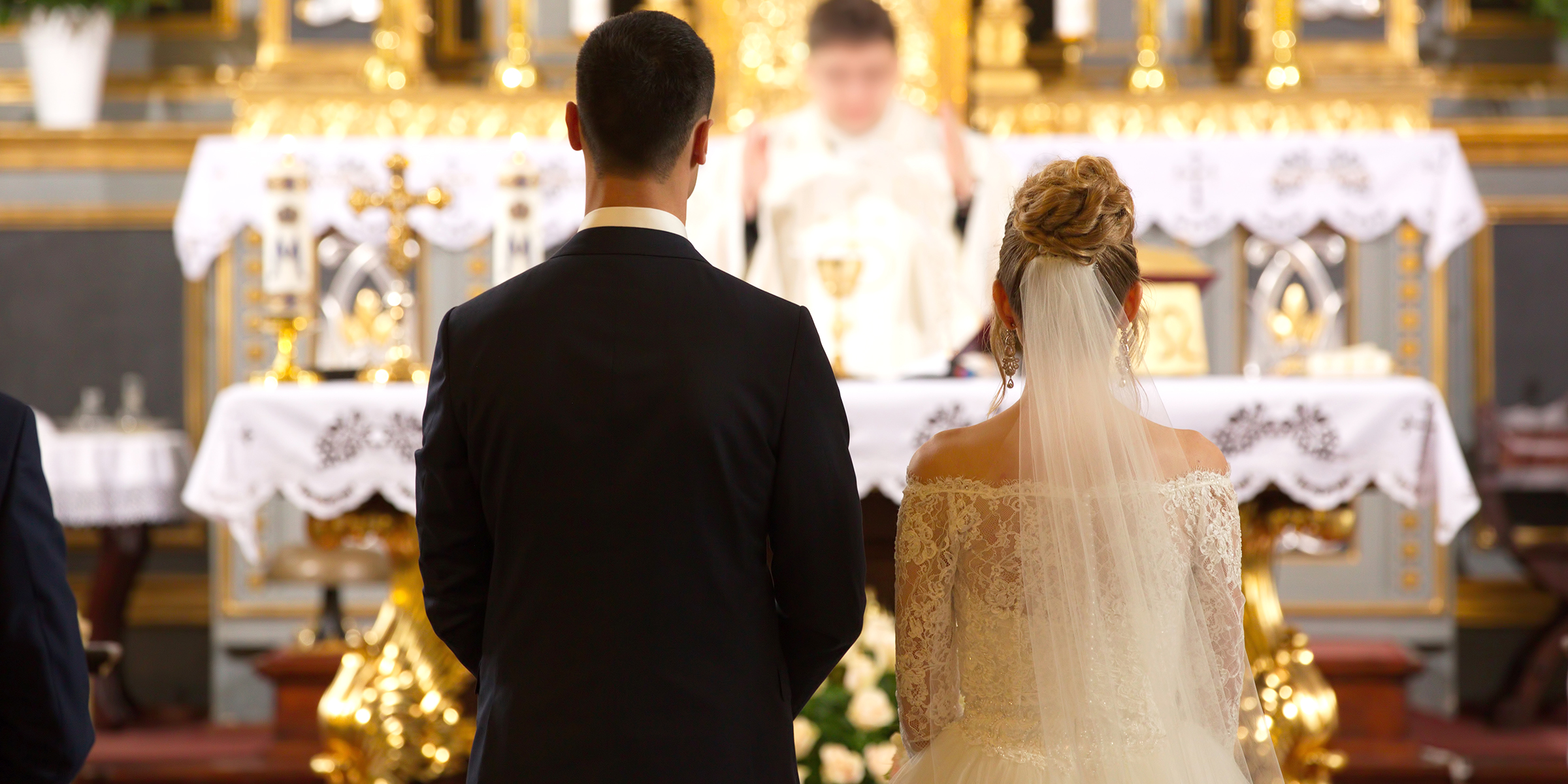 During our vows at the altar, my ex-husband walked in with my fiancé's ...