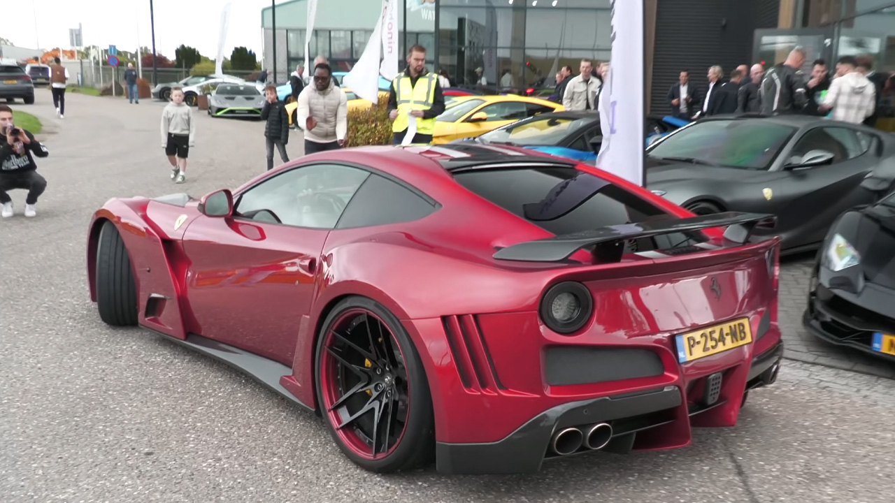 Loudest widebody Ferrari F12 ever built unleashes pure Novitec power