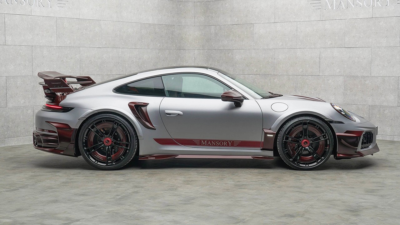 Mansory unveils 911 Turbo S soft kit with carbon aero upgrades and ...