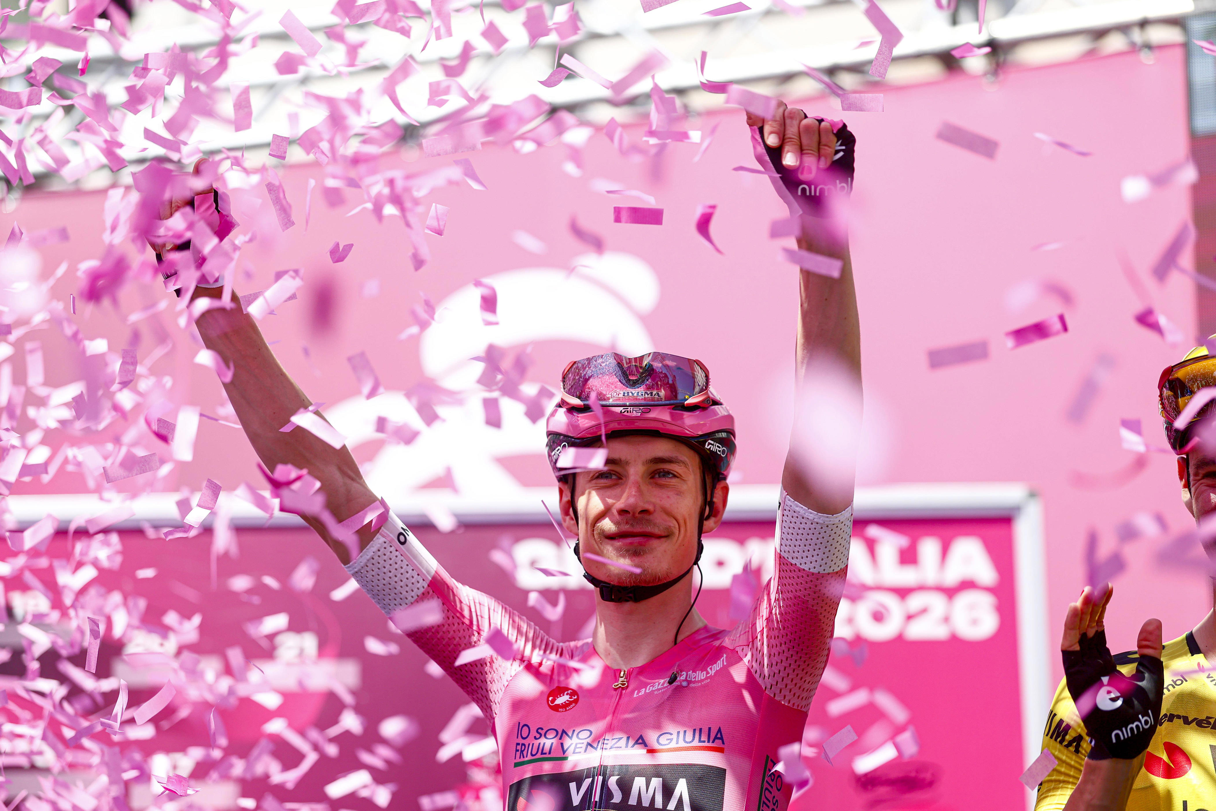 Giro d'Italia 2026: alle uitslagen en het klassement