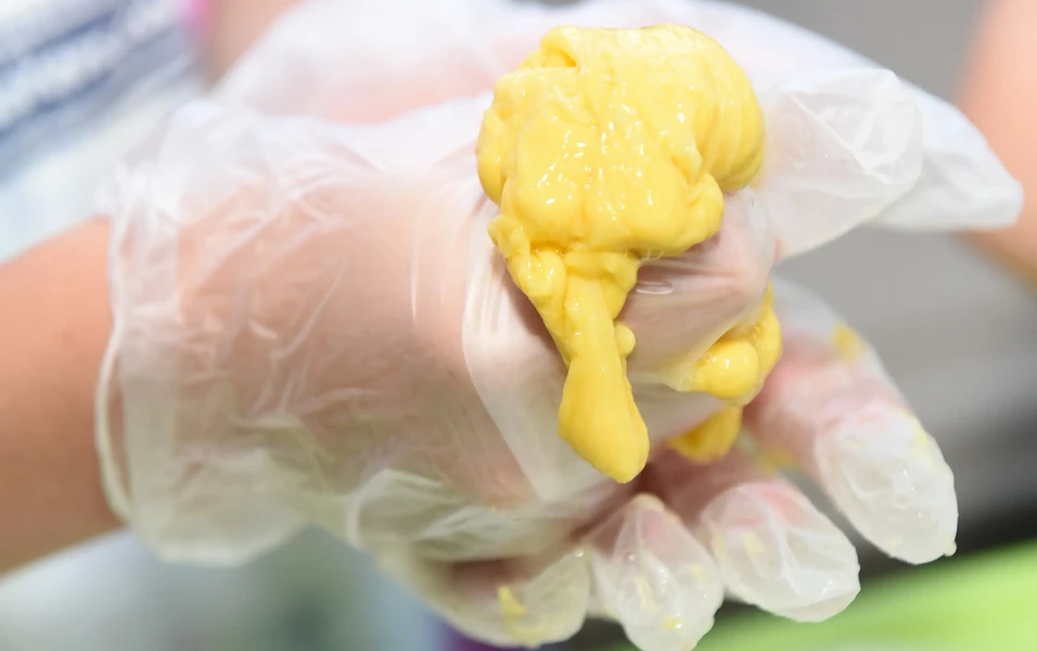 Glow-in-the-dark slime adds safe, hands-on science fun