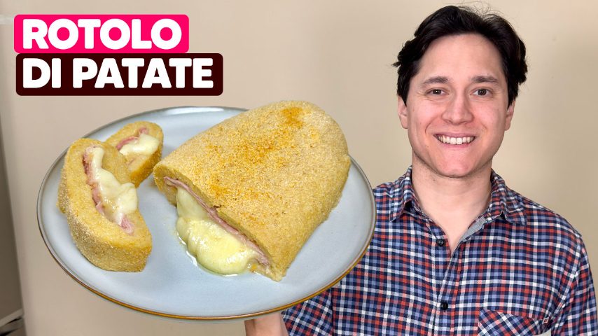 Rotolo di patate: il secondo veloce e sfizioso