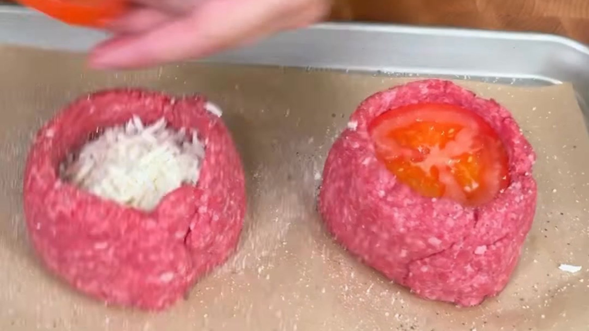 Soda can stuffed burger recipe