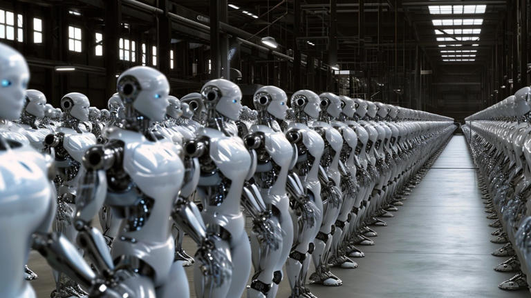 A robot factory is now building one humanoid every 30 minutes — Figure ...