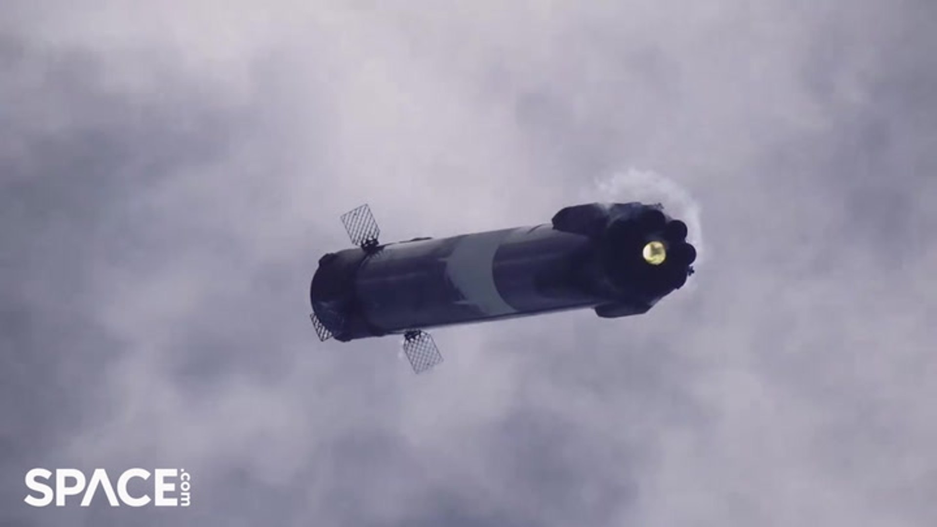 SpaceX sonic boom and landing in Florida