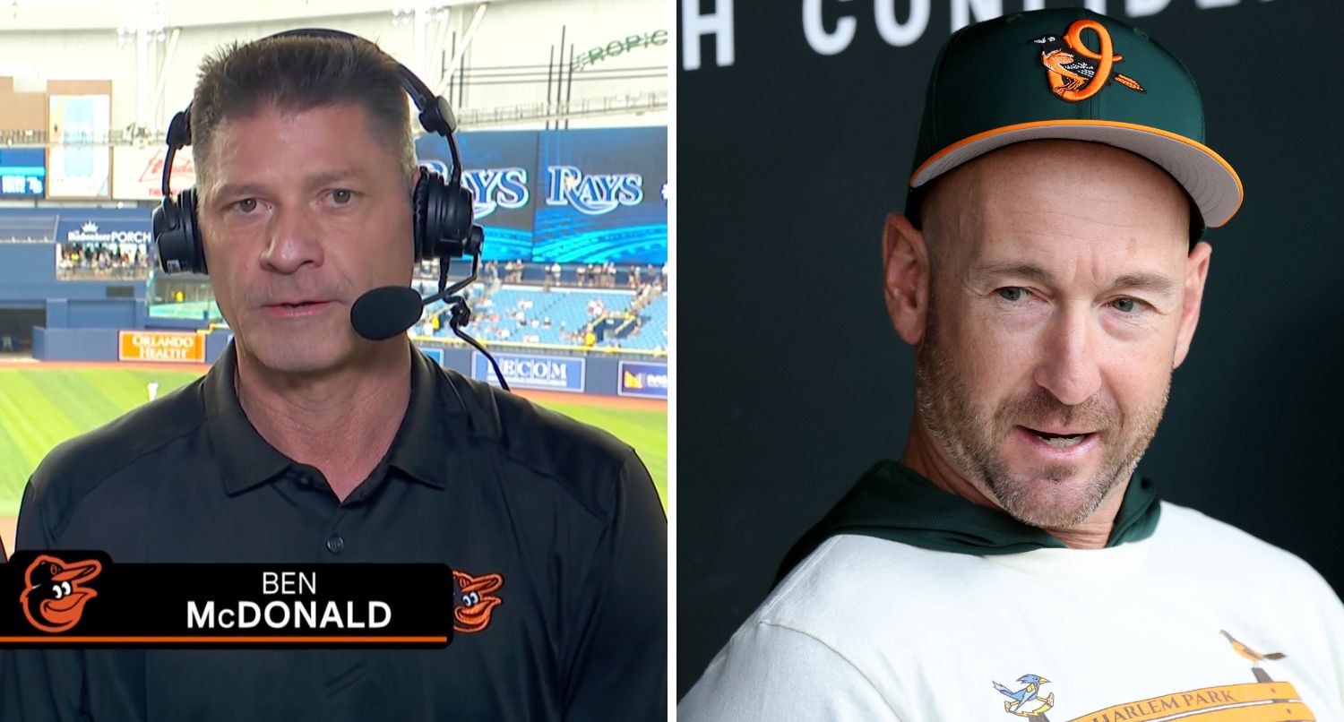 Orioles manager responds to announcer's analytics rant