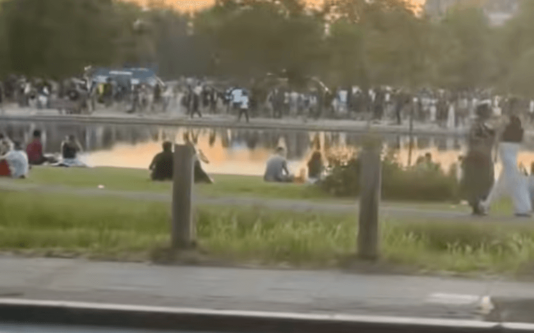 Teenage boy, 17, stabbed at mass 'TikTok gathering' in Clapham