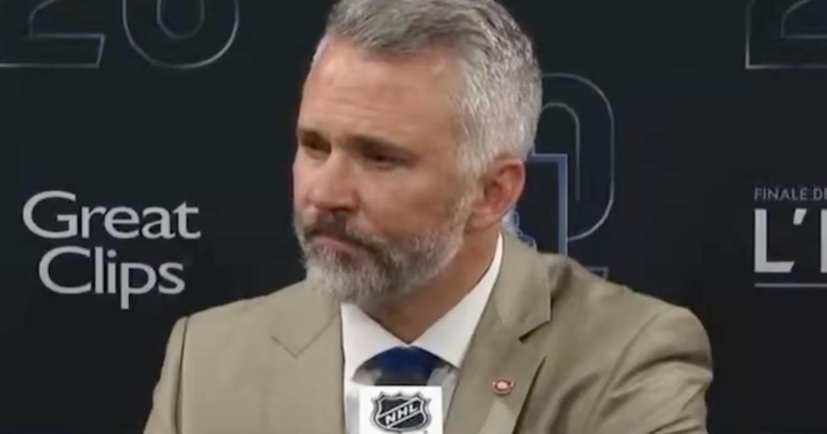 Martin St-Louis donne des nouvelles de l’état de santé de Lane Hutson