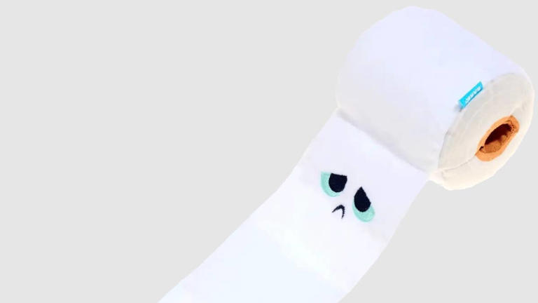 Bark’s toilet paper dog toy is weirdly hilarious and dogs love it