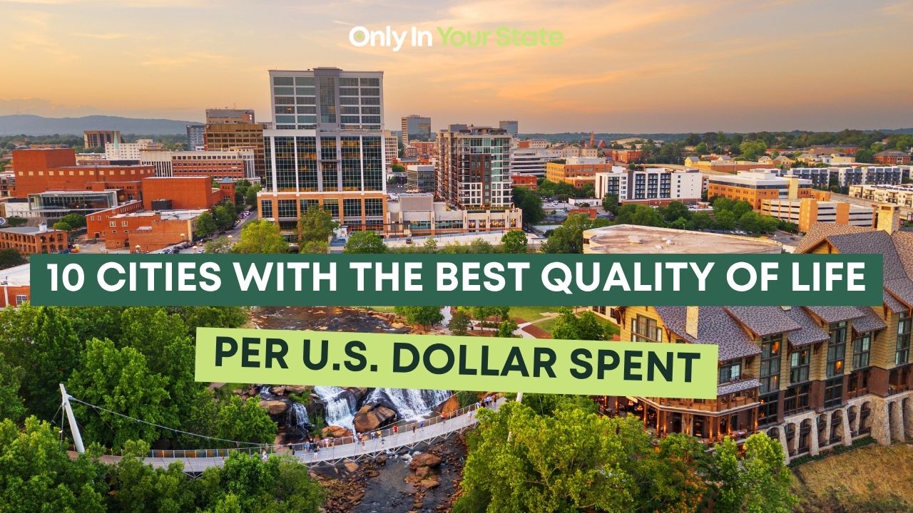 The 10 US cities with the best quality of life per dollar spent