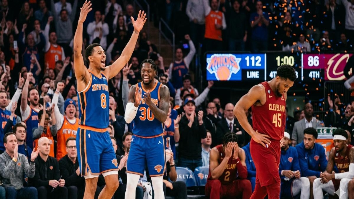 Cavaliers accused of quitting against Knicks after embarrassing Game 3 ...
