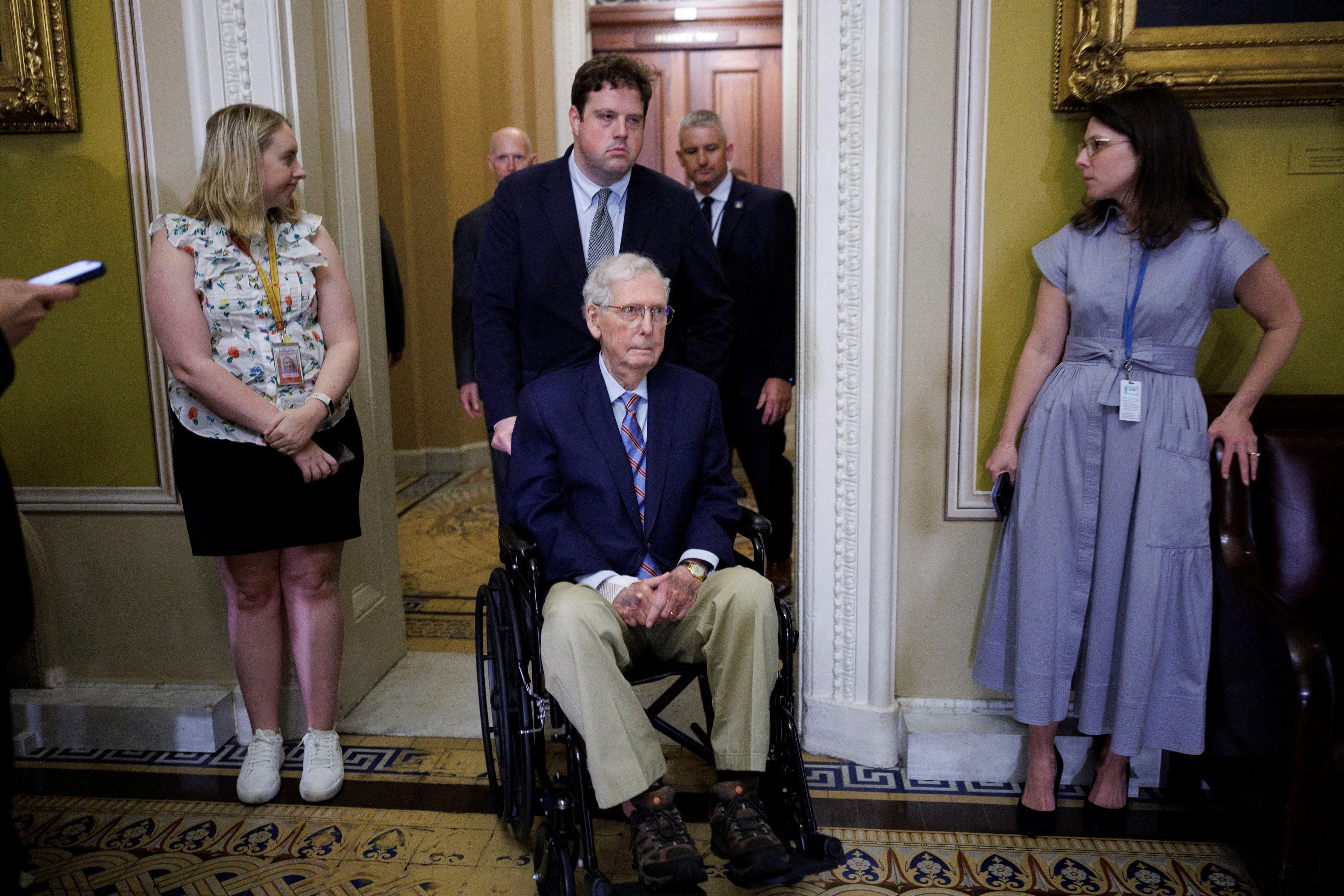 Top Republican is on a collision course with Donald Trump