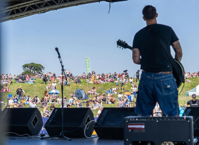 Summer is back as revellers enjoy the return of Live at the Bandstand ...