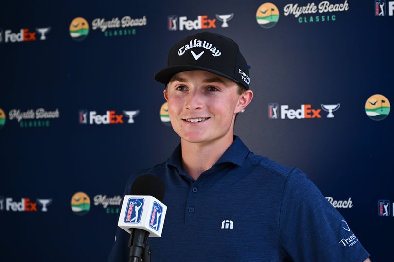 Teenager close to PGA Tour chance at $10.3M event after Charlie Woods ...