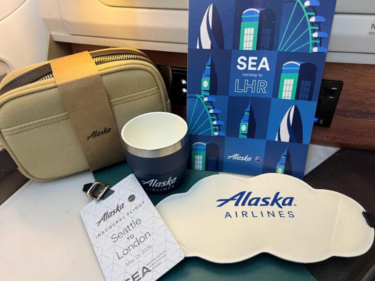 Alaska Airlines just launched its first-ever flight to London — here’s ...