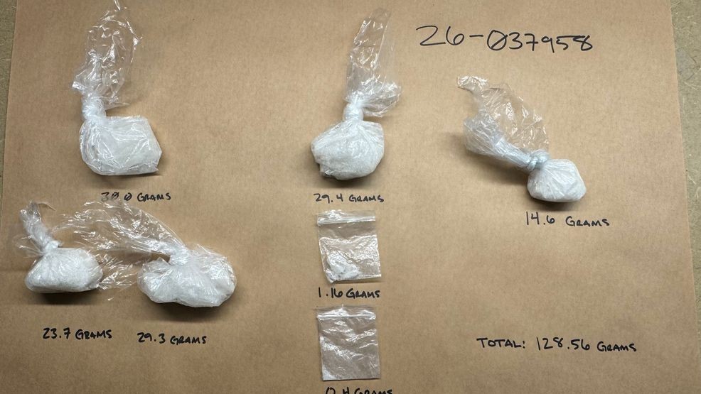 Four arrested after traffic stop uncovers meth, police say