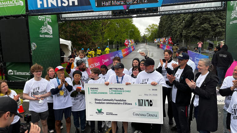 Over 16,800 runners compete Sunday to end 2026 Ottawa Race Weekend