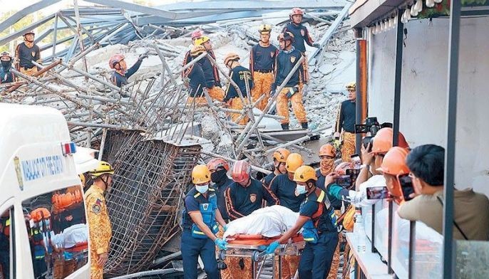 Malaysian dead, 23 missing in Angeles building collapse