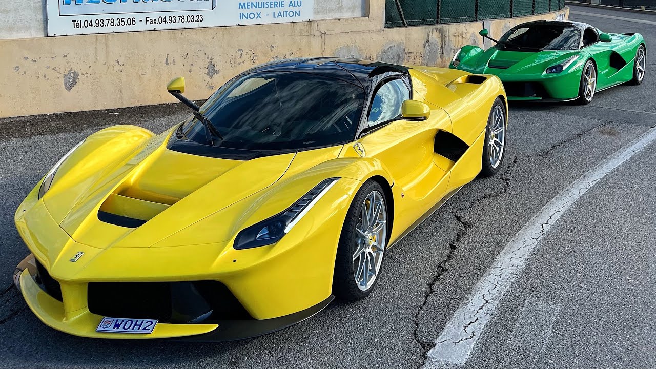 Du jamais vu! 2 LaFerrari de fou en convoi! 😱