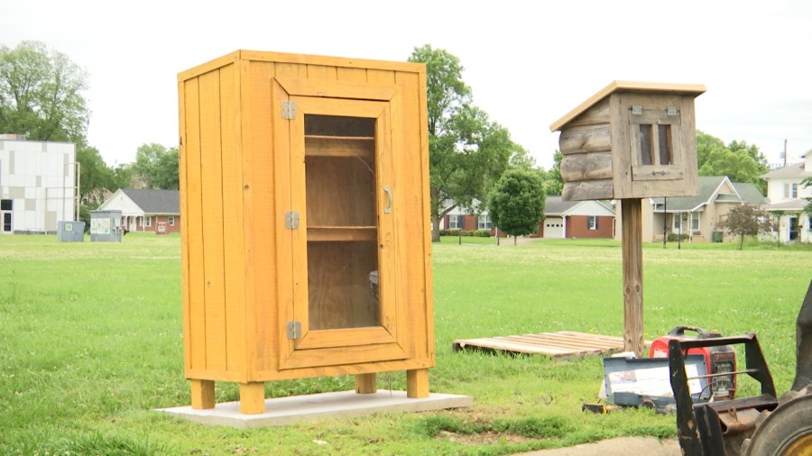 The City of Sullivan receives a new blessing box