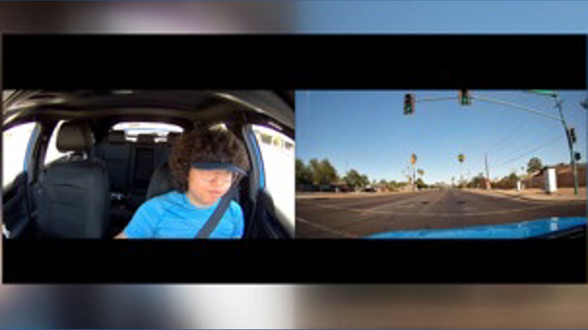 Dash cam shows driver avoiding serious Phoenix crash