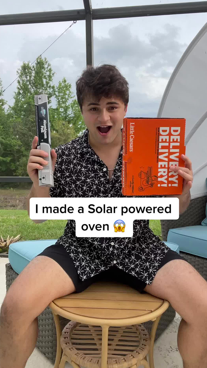 Solar oven experiment: Can sunlight really cook real food?