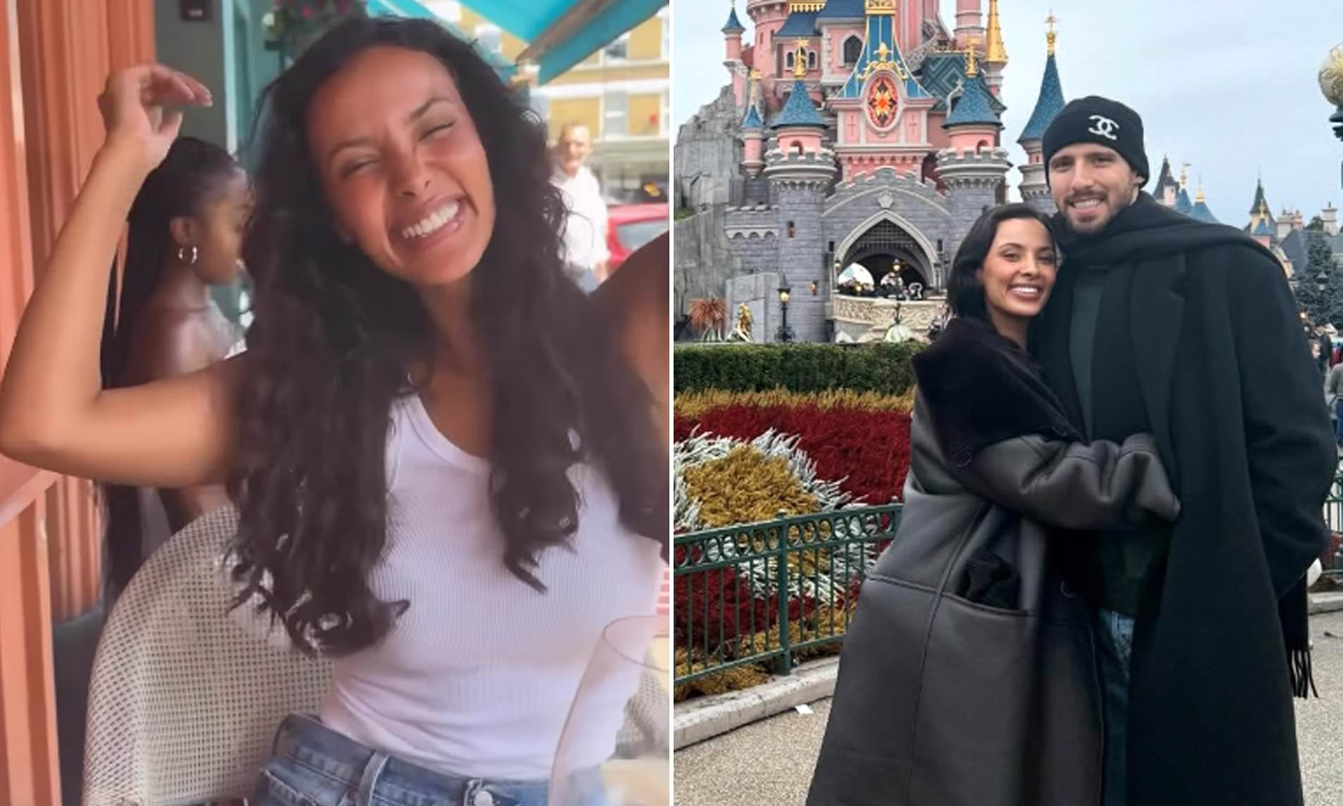 Maya Jama brushes off Ruben Dias split as she enjoys a boozy girls' day ...
