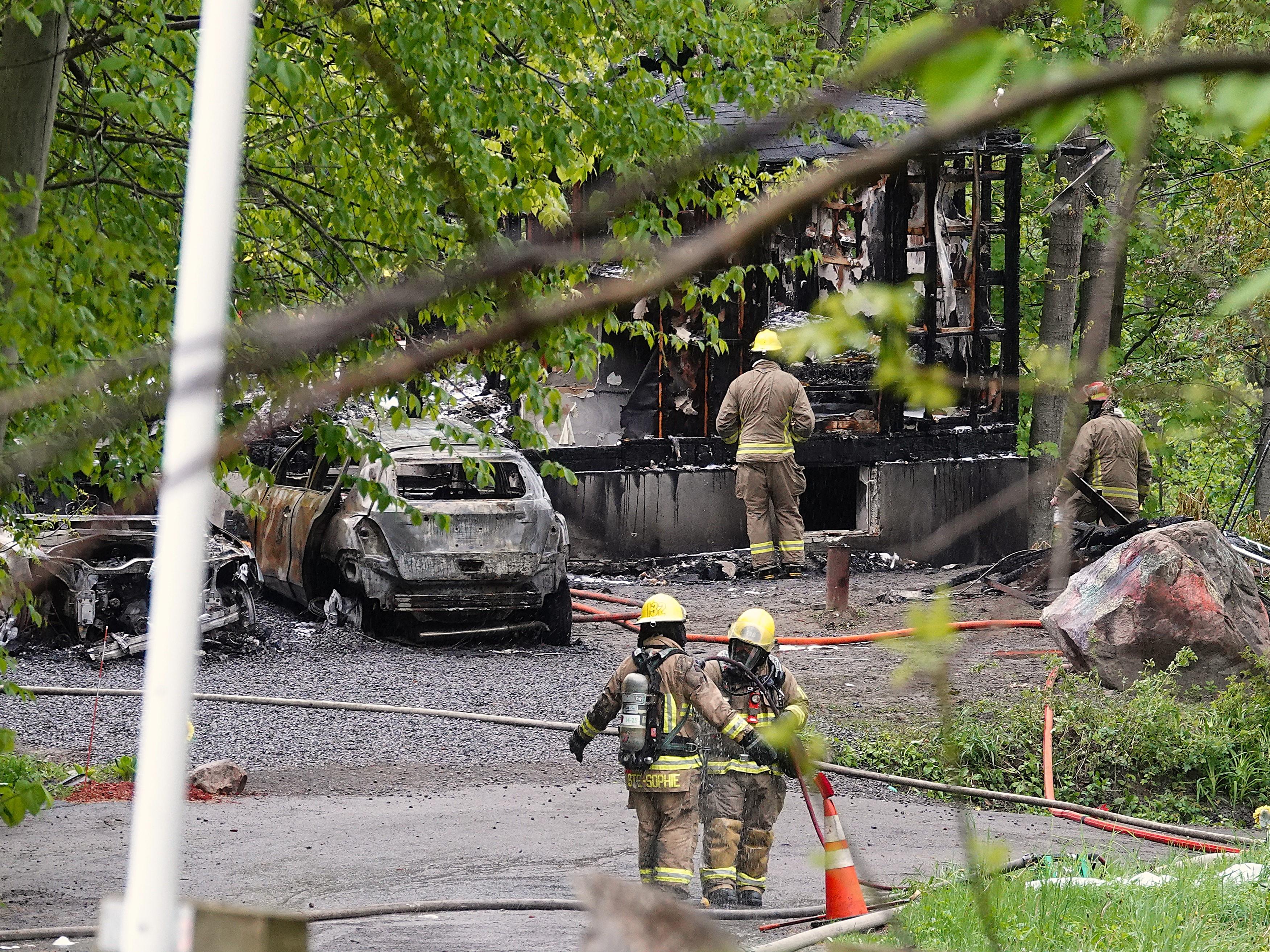 Un père et son fils meurent dans un incendie majeur à Saint-Colomban