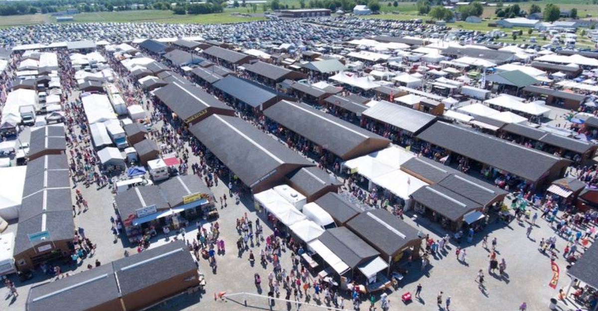 The massive 40-acre Indiana flea market that’s literally the size of 30 ...