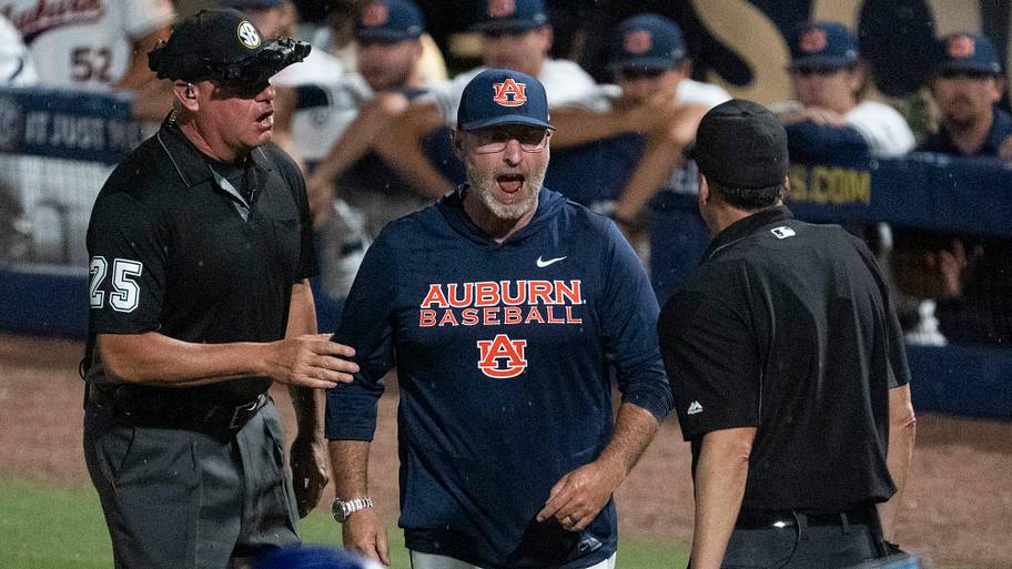 Auburn HC Butch Thompson reacts to Tigers' loss to Arkansas in SEC ...