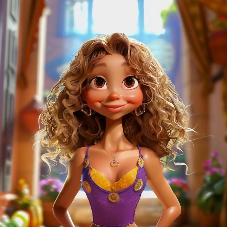 34+ celebrities transformed into Pixar characters