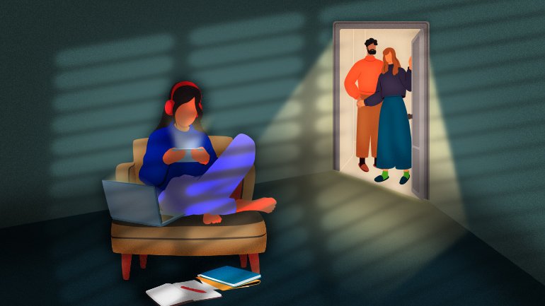 Porque é que os adolescentes se fecham no quarto?