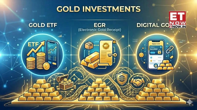 Gold ETF vs EGR vs digital gold: Which investment fits your financial ...