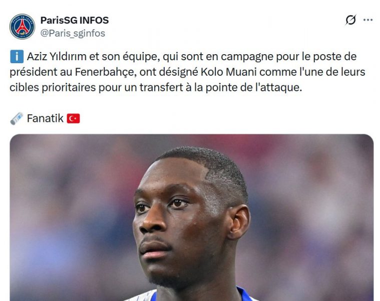 PSG transfer news – A new exit option for Kolo Muani!