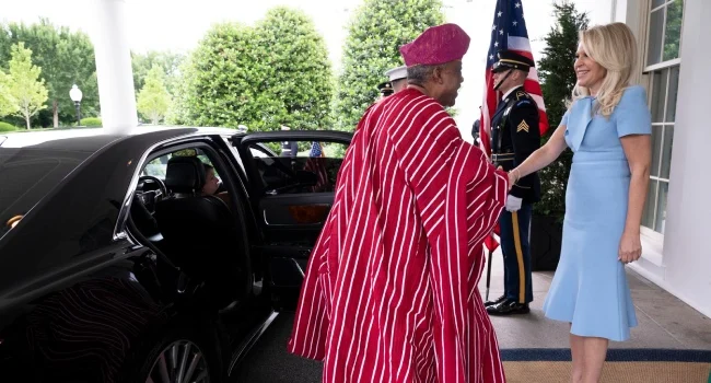 Photos: Ambassador to US Are meets Trump, presents credentials